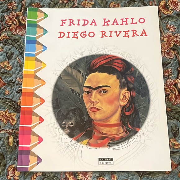Kate’art Editions | Art | Frida Kahlo Diego Rivera Coloring Book ...